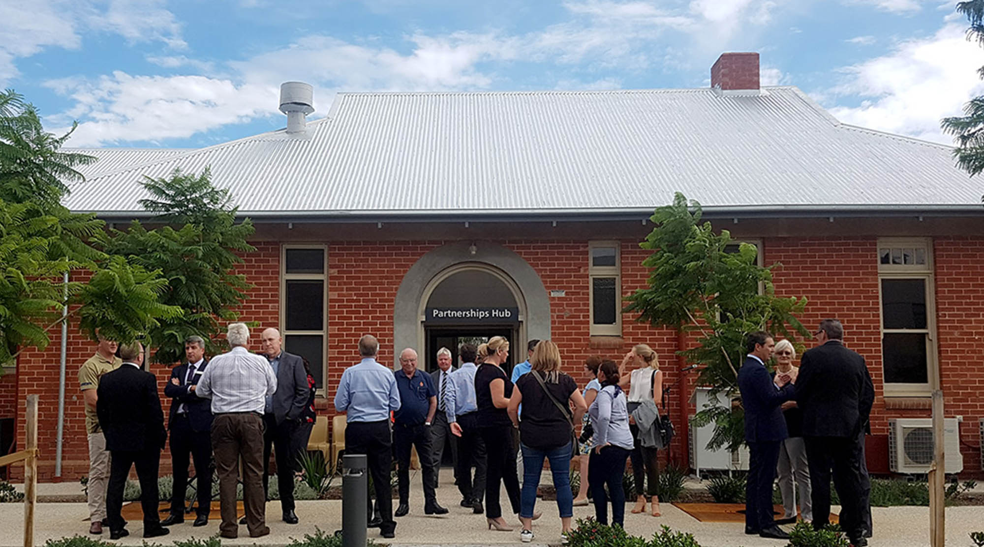Jamie Larcombe Centre Opening | Schiavello Construction