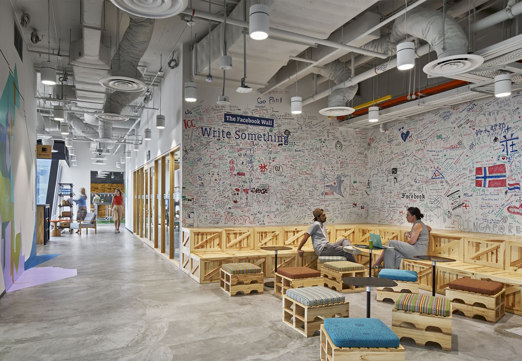 Facebook Headquarters Interior